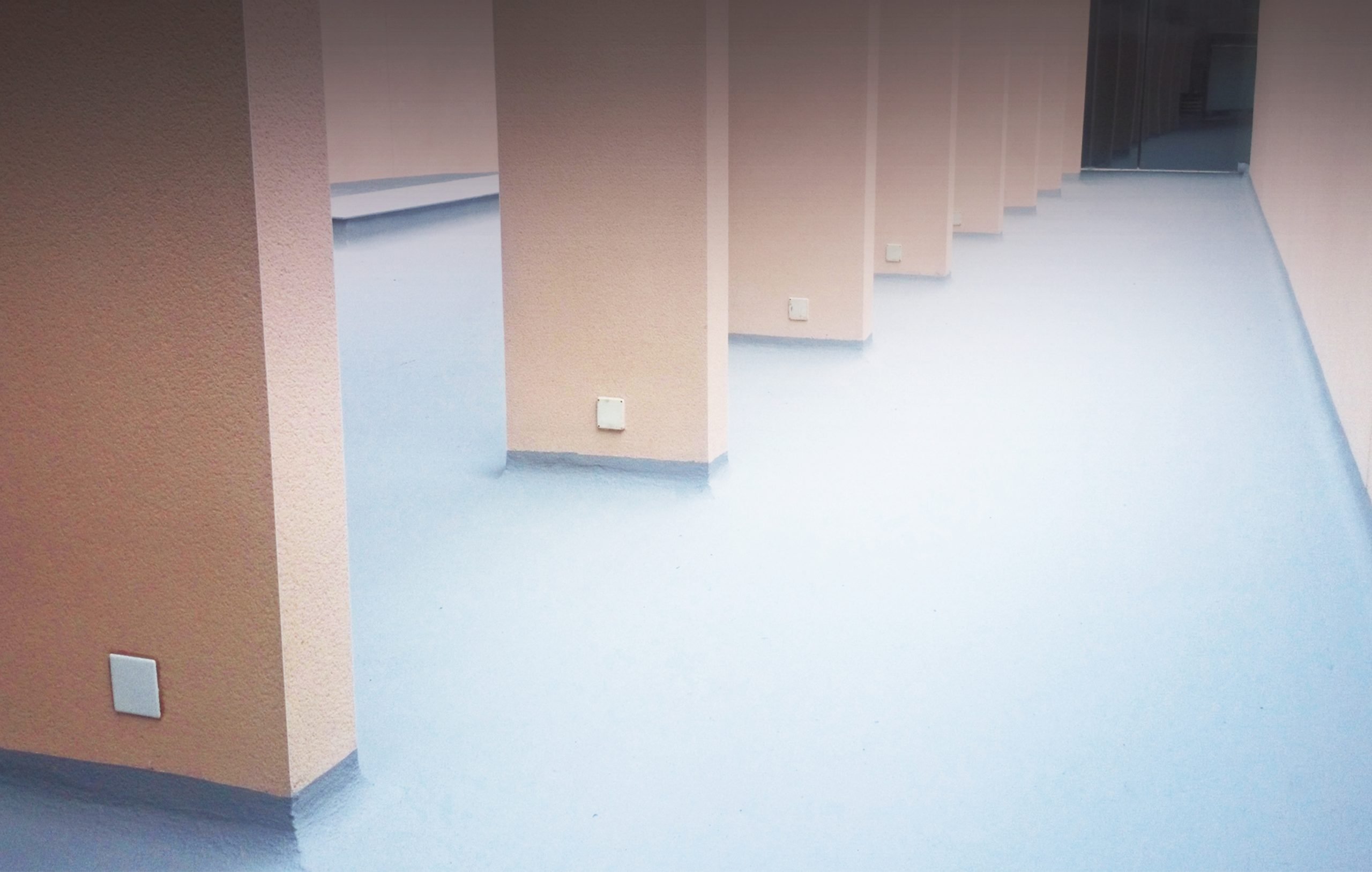 Terrace waterproofing with hybrid polyurethane liquid membrane ...