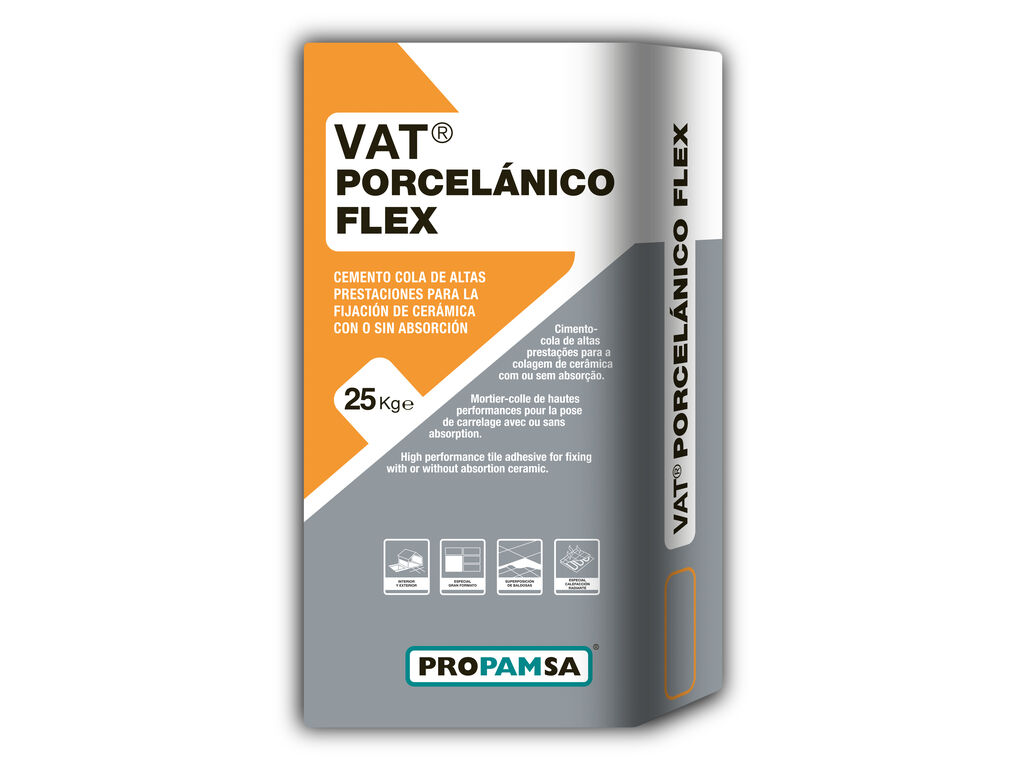 VAT® PORCELANICO FLEX - Soluciones para la construcción